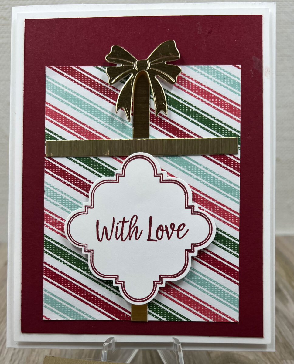Christmas Card with Scraps! - Stamp Me Silly